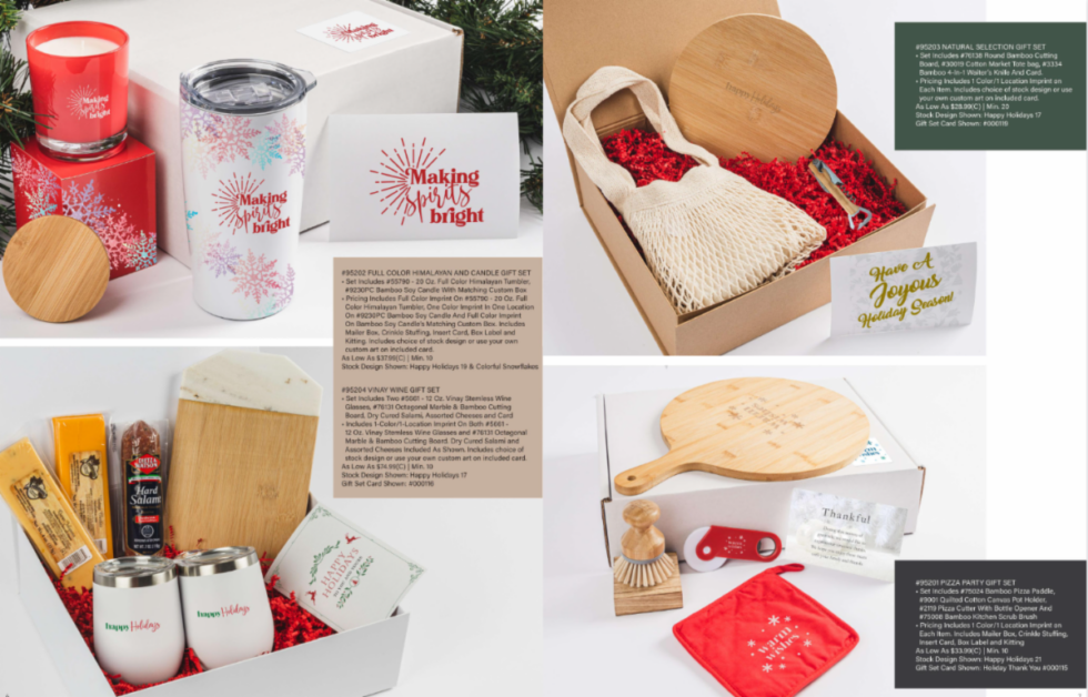 Holiday Gift Sets - Ginny's Custom Embroidery